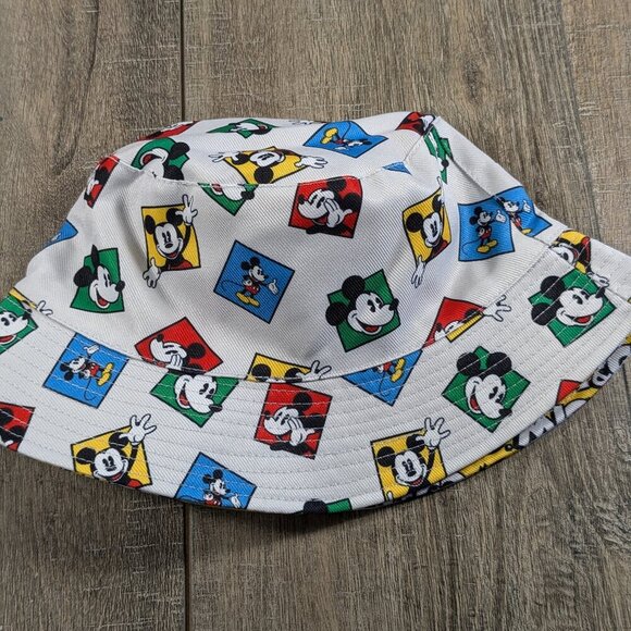 Disney | Accessories | Disney Mickey Company Bucket Hat Reversible ...
